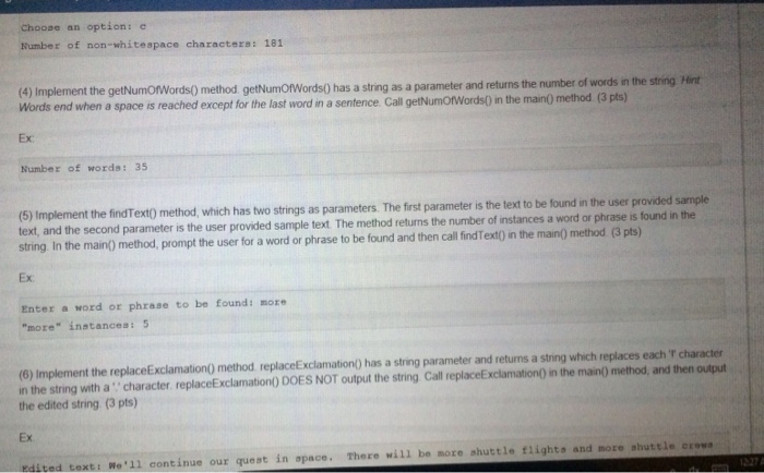 Solved 6.16 Program: Authoring assistant (Java) A 6.15 Warm | Chegg.com