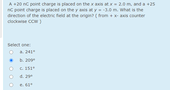 Solved A +20 nc point charge is placed on the x axis at x = | Chegg.com