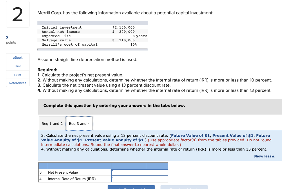 Solved E11-2 (Algo) Calculating Accounting Rate of Return, | Chegg.com
