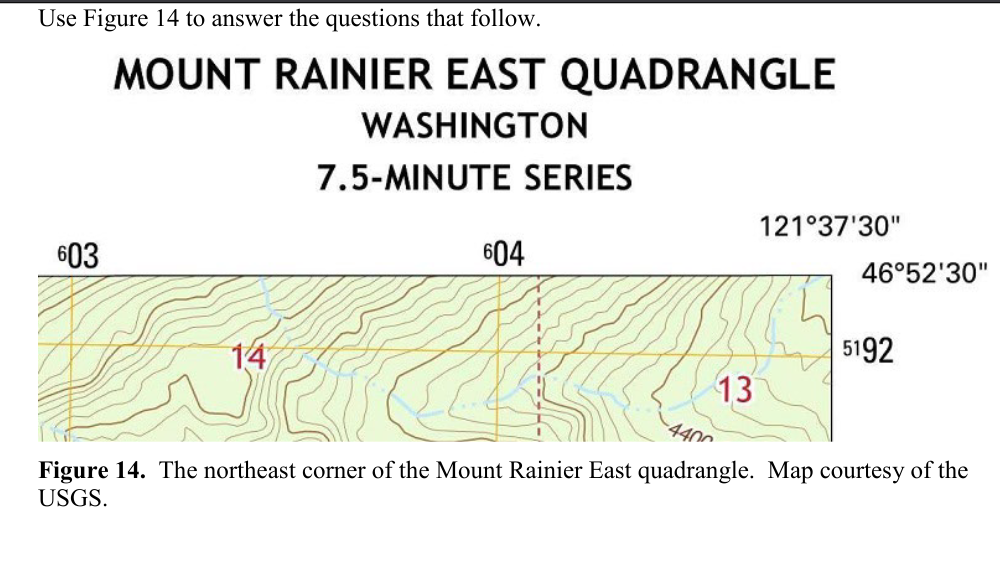 Solved What is the latitude of the northeast corner of the | Chegg.com