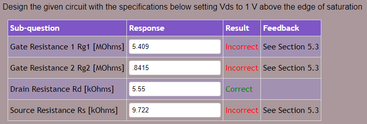 Solved Design the given circuit with the specifications | Chegg.com