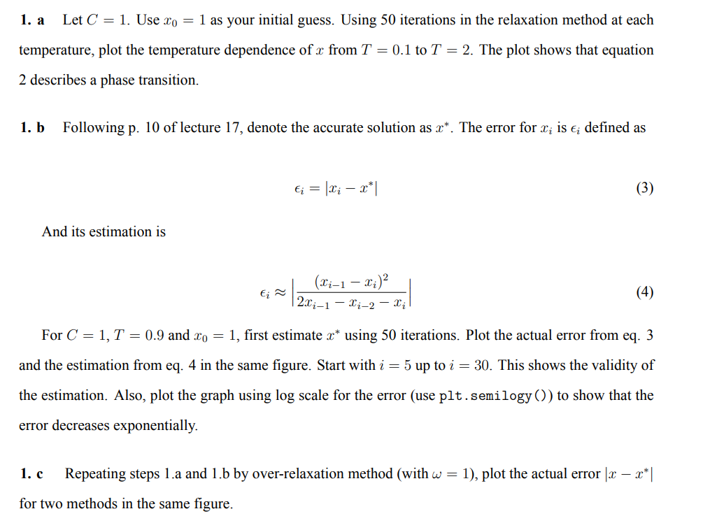 Solved In the mean-field theory of ferromagnetism, the | Chegg.com