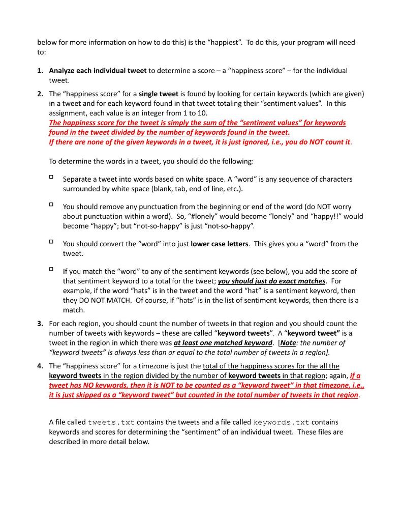 Solved CS1026: Assignment 3 Sentiment Analysis Due: November | Chegg.com