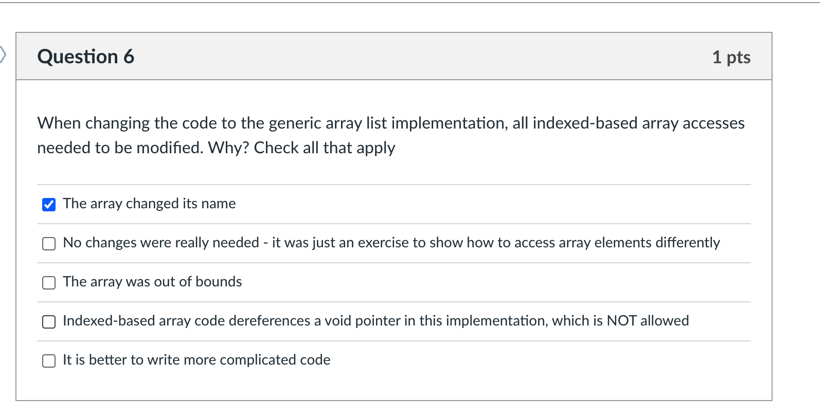 Solved When changing the code to the generic array list | Chegg.com Solved When changing the code to the generic array list | Chegg.com