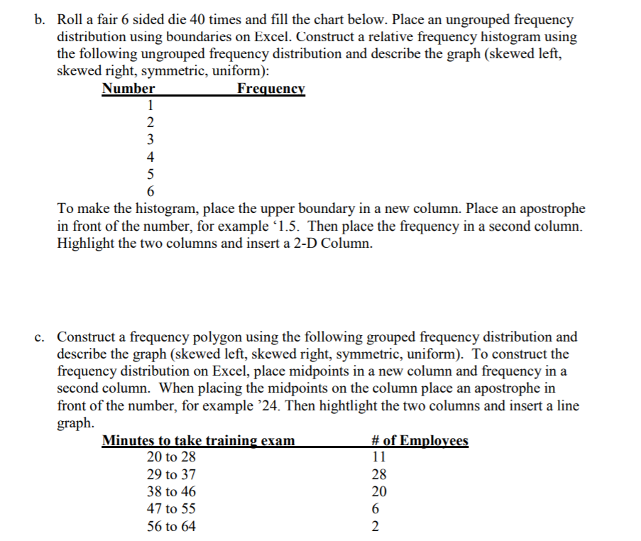 Solved 2 You Will Be Creating 4 Graphs Using Excel Excel 2294
