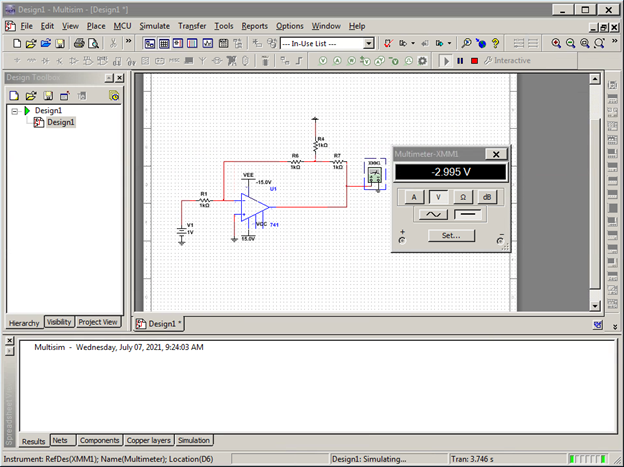 Solved х AX Designl - Multisim - Design Eile Edit View Place | Chegg.com