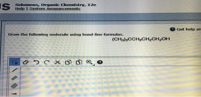 Solved Draw the following molecule using bond-line-formulas. | Chegg.com