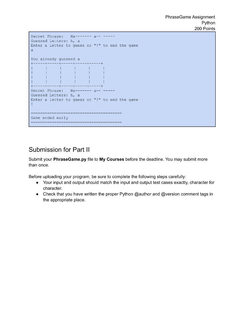 Solved Part I: Available Guess Scoreboard Program In the | Chegg.com