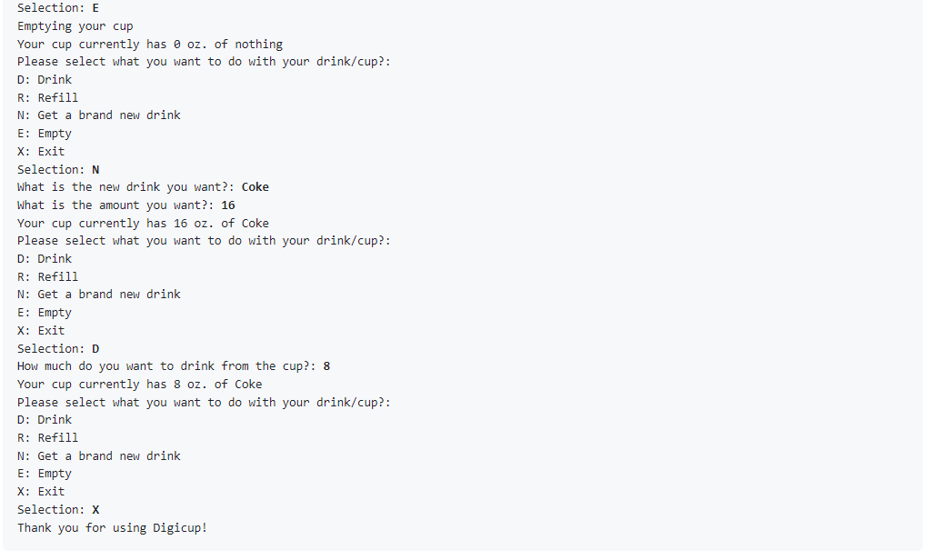 Solved All of the output statements I should be in and are | Chegg.com