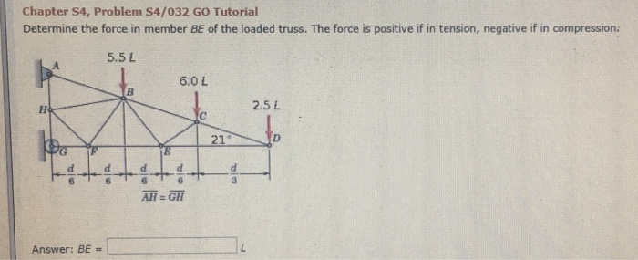 Solved Chapter S4, Problem S4/032 GO Tutorial Determine the | Chegg.com