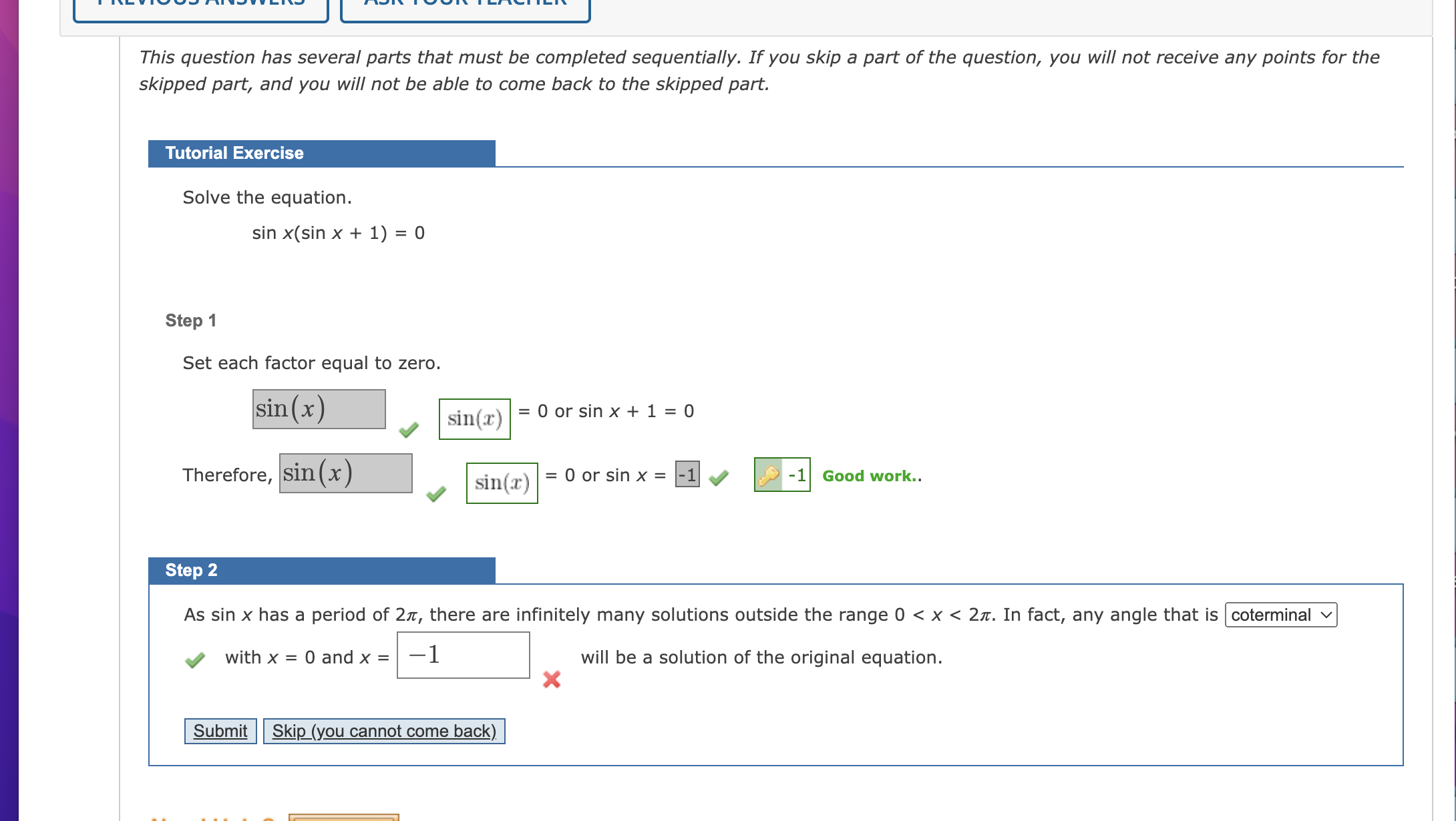 Solved This question has several parts that must be | Chegg.com