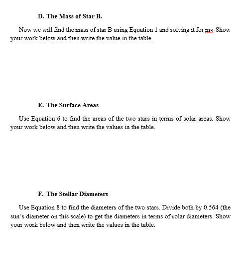 Solved Spectroscopic Binary Stars Lab I. Introduction Most | Chegg.com