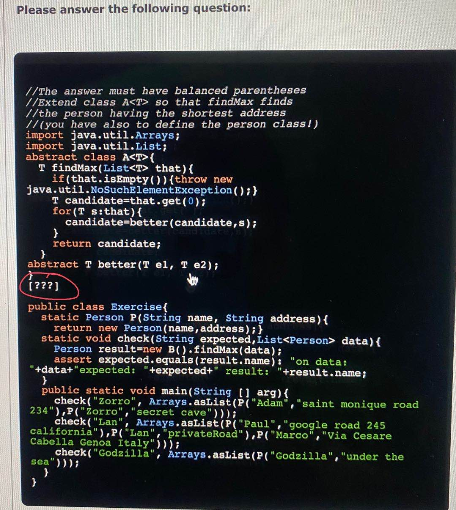 Please write each answer in the red circle to | Chegg.com