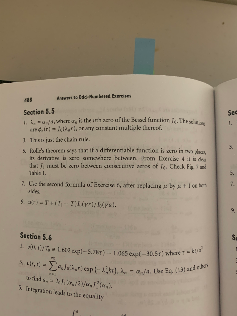 By using the result of exercise number 4, solve the | Chegg.com