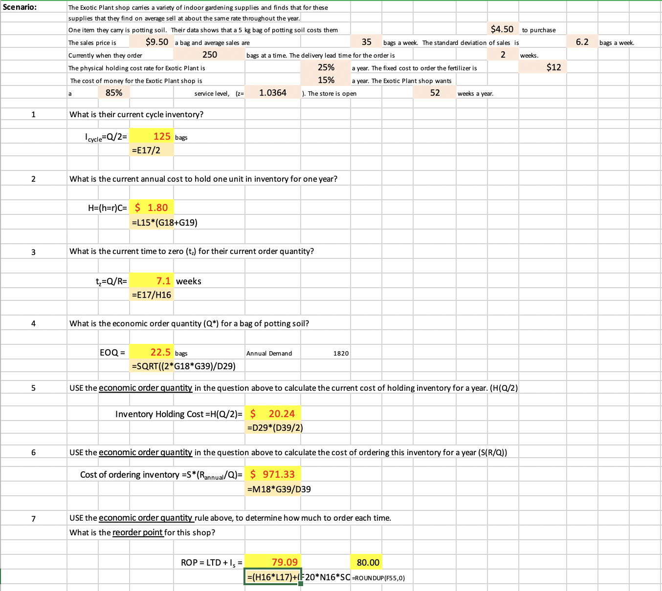 Can you answer the following Excel Problem for | Chegg.com