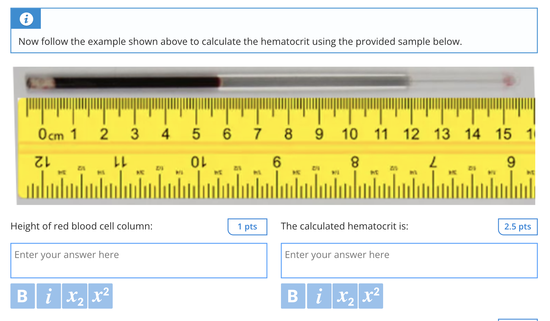 Solved 0 Now follow the example shown above to calculate the | Chegg.com