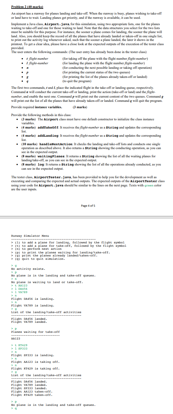 Solved here we also need to test our code with the tester | Chegg.com
