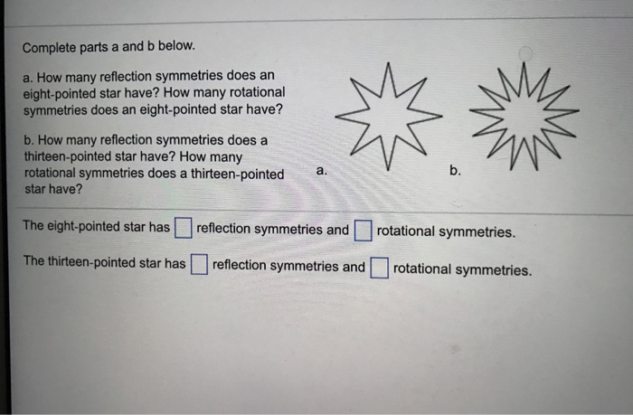 Solved Complete parts a and b below. a. How many reflection | Chegg.com