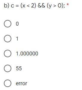 Solved A C program contains the following declarations and | Chegg.com