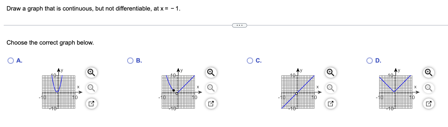 Solved Draw a graph that is continuous, but not | Chegg.com