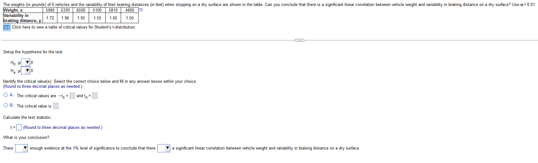 Solved Click here to view a table of critical values for | Chegg.com