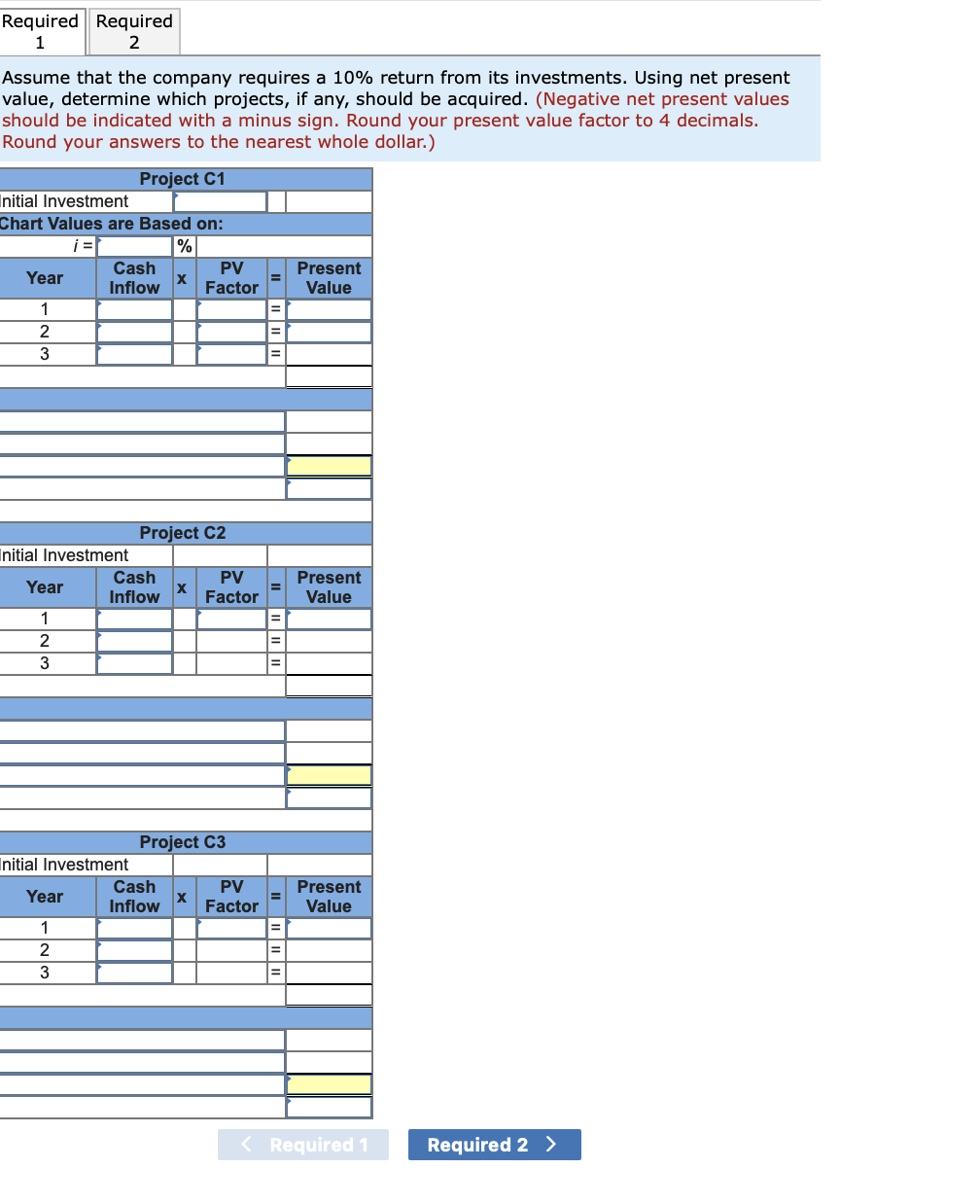 Solved Exercise 24-14 Computing and interpreting net present | Chegg.com