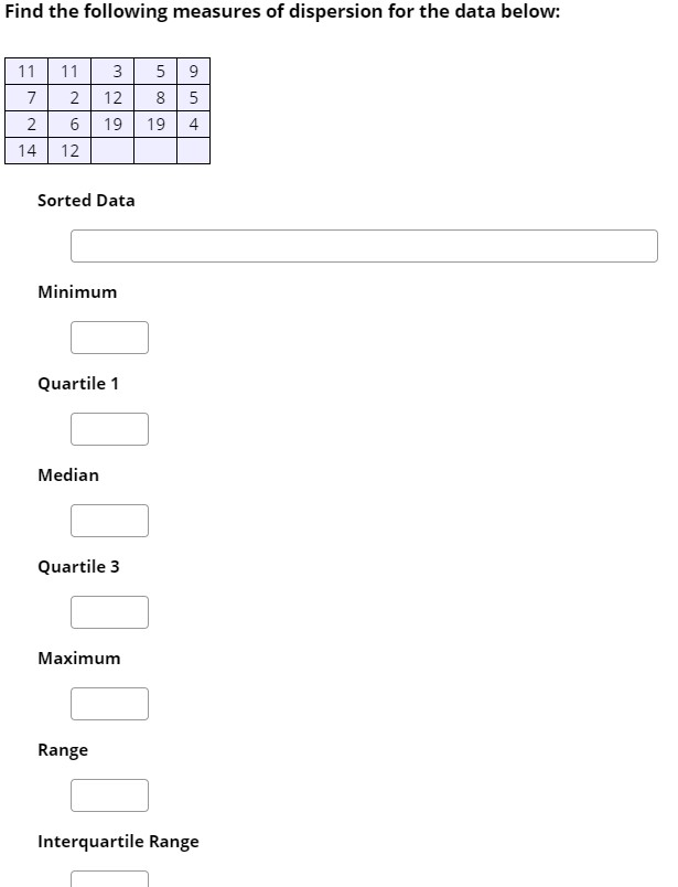 Solved 3 Here is a FDT for a small data set: data freq 25 26 | Chegg.com