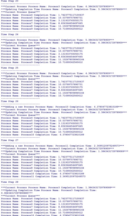 Solved Process Queue Simulator Objective: Write a program | Chegg.com