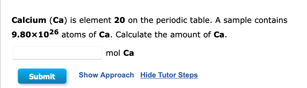 Solved Calcium (Ca) is element 20 on the periodic table. A | Chegg.com