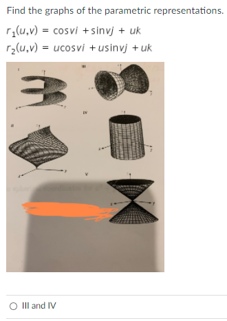 Solved Find the graphs of the parametric representations. | Chegg.com