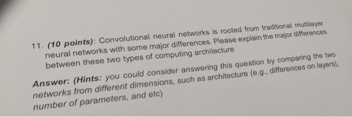 (Solved) : 11 10 Points Convolutional Neural Networks Rooted ... (Solved) : 11 10 Points Convolutional Neural Networks Rooted ...