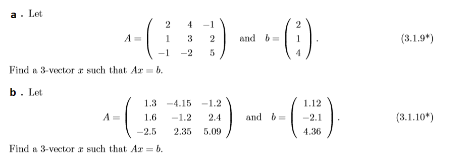 Solved USE MATLAB to solve a and b //Provide codes and | Chegg.com