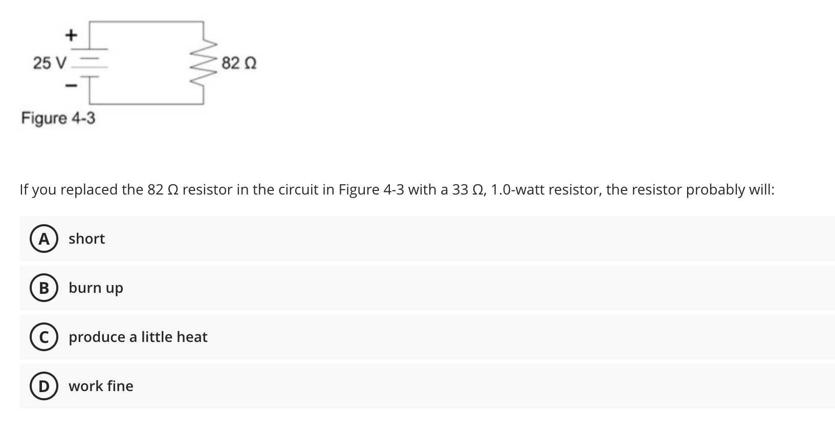 Solved If you replaced the 82Ω resistor in the circuit in | Chegg.com