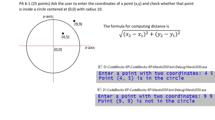 Solved PA 6-1 (25 points) Ask the user to enter the | Chegg.com