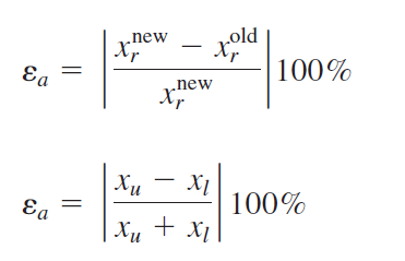 Solved In the bisection method, two equivalent formulas were | Chegg.com
