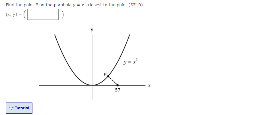 Solved Find the point P on the parabola y=x2 closest to the | Chegg.com