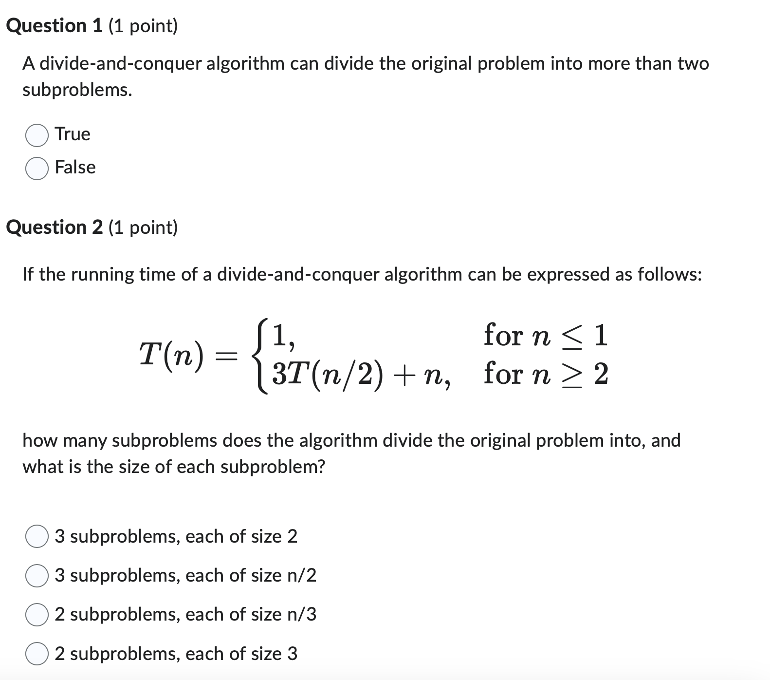Solved Question 7 (2 points)Consider the following | Chegg.com Solved Question 7 (2 points)Consider the following | Chegg.com