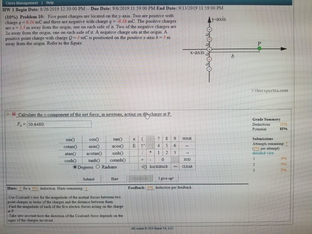 Solved Class Management Help HW 1 Begin Date: 8/26/2019 | Chegg.com