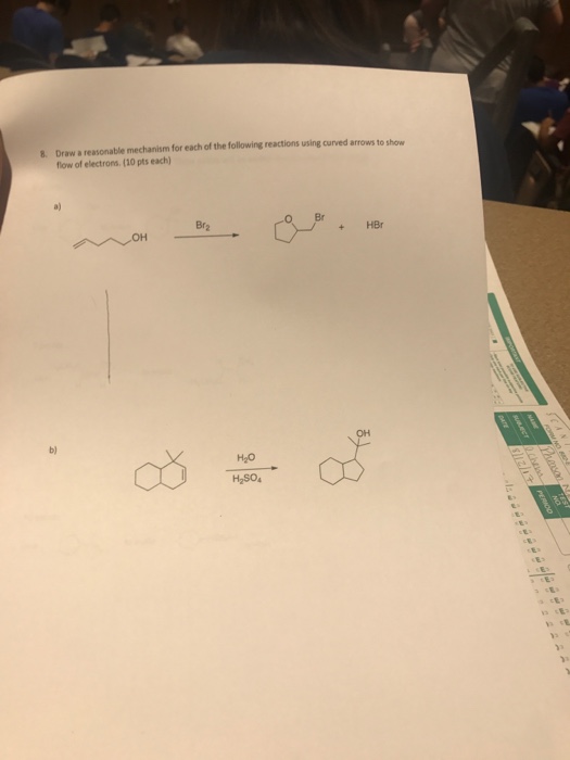 Solved Draw a reasonable mechanism for each of the following | Chegg.com