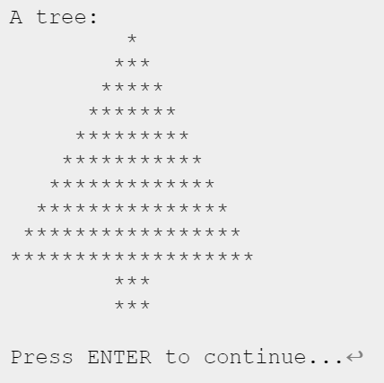 Solved private static void drawTree (int branches, int | Chegg.com