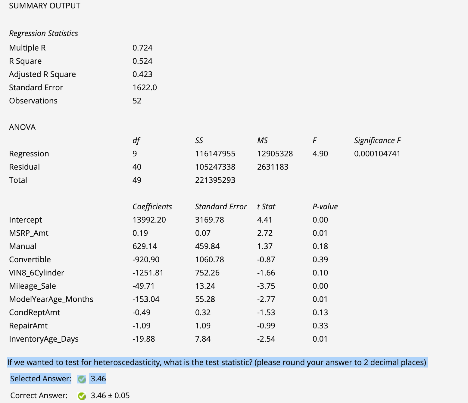 Solved Be sure to show all formulas used, State Ho and Ha. | Chegg.com