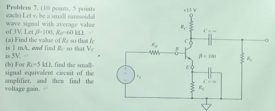 Solved Problem 7. ( 10 points, 5 points each) Let v, be a | Chegg.com