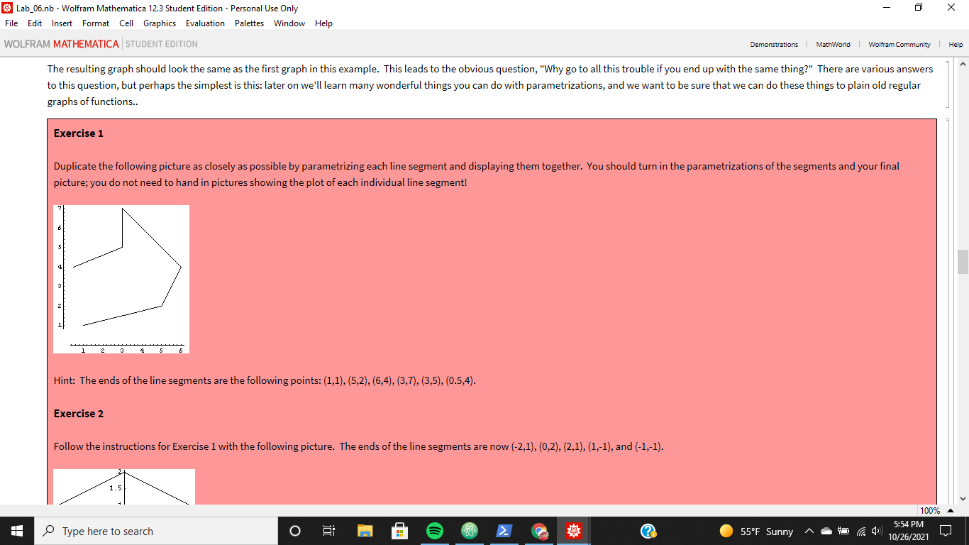Solved X Lab_06.nb - Wolfram Mathematica 12.3 Student | Chegg.com