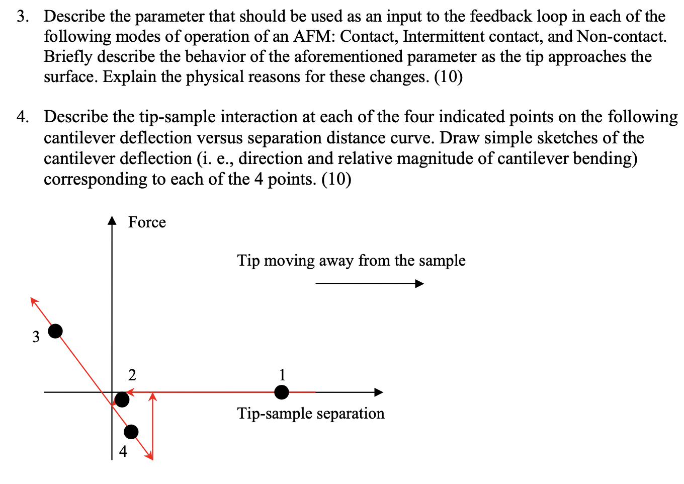 Solved 3. Describe the parameter that should be used as an | Chegg.com