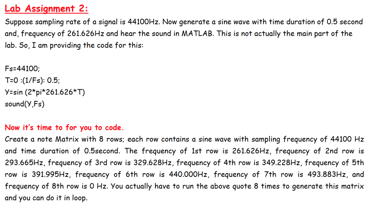 Solved Matlab question signals and systems: Here is part of | Chegg.com
