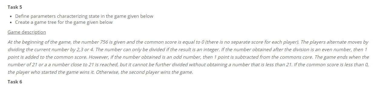 Solved Task 5 • Define parameters characterizing state in | Chegg.com