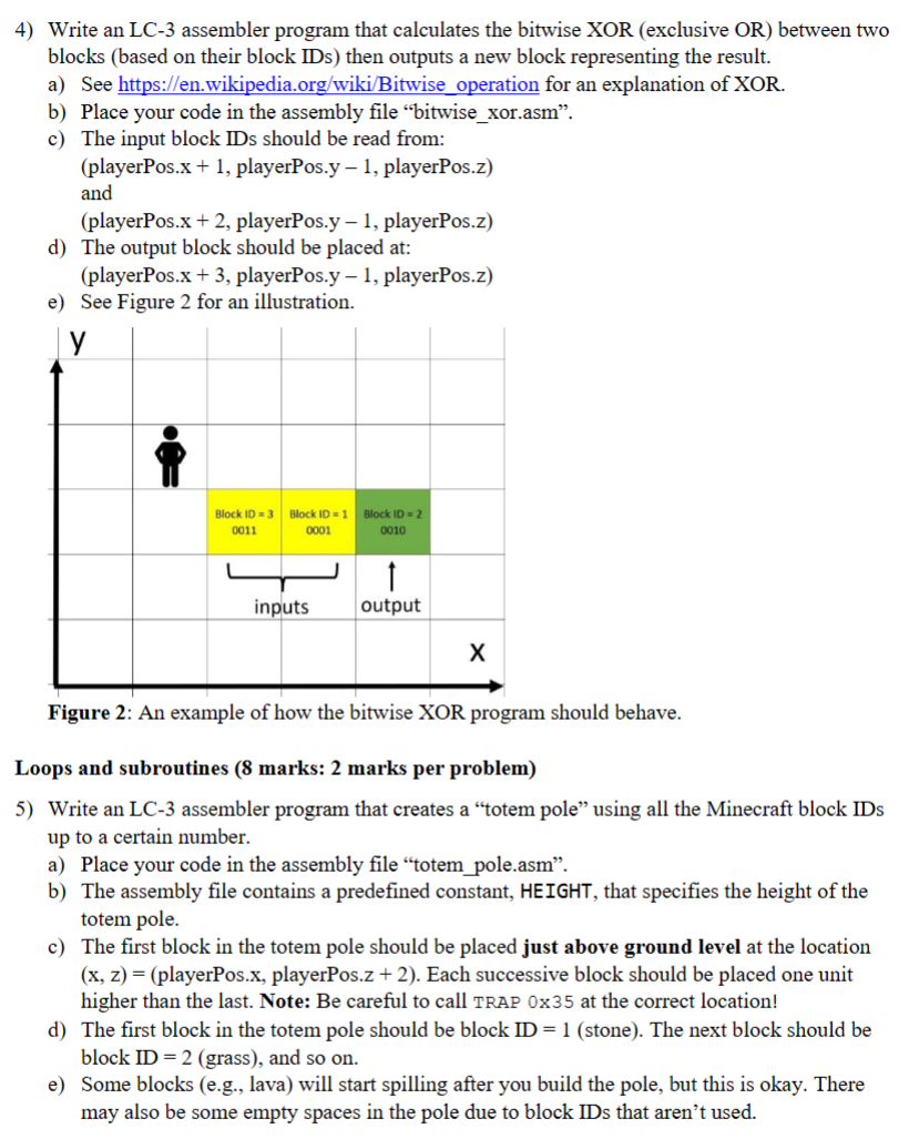 Solved 4 Write An Lc 3 Assembler Program That Calculates 