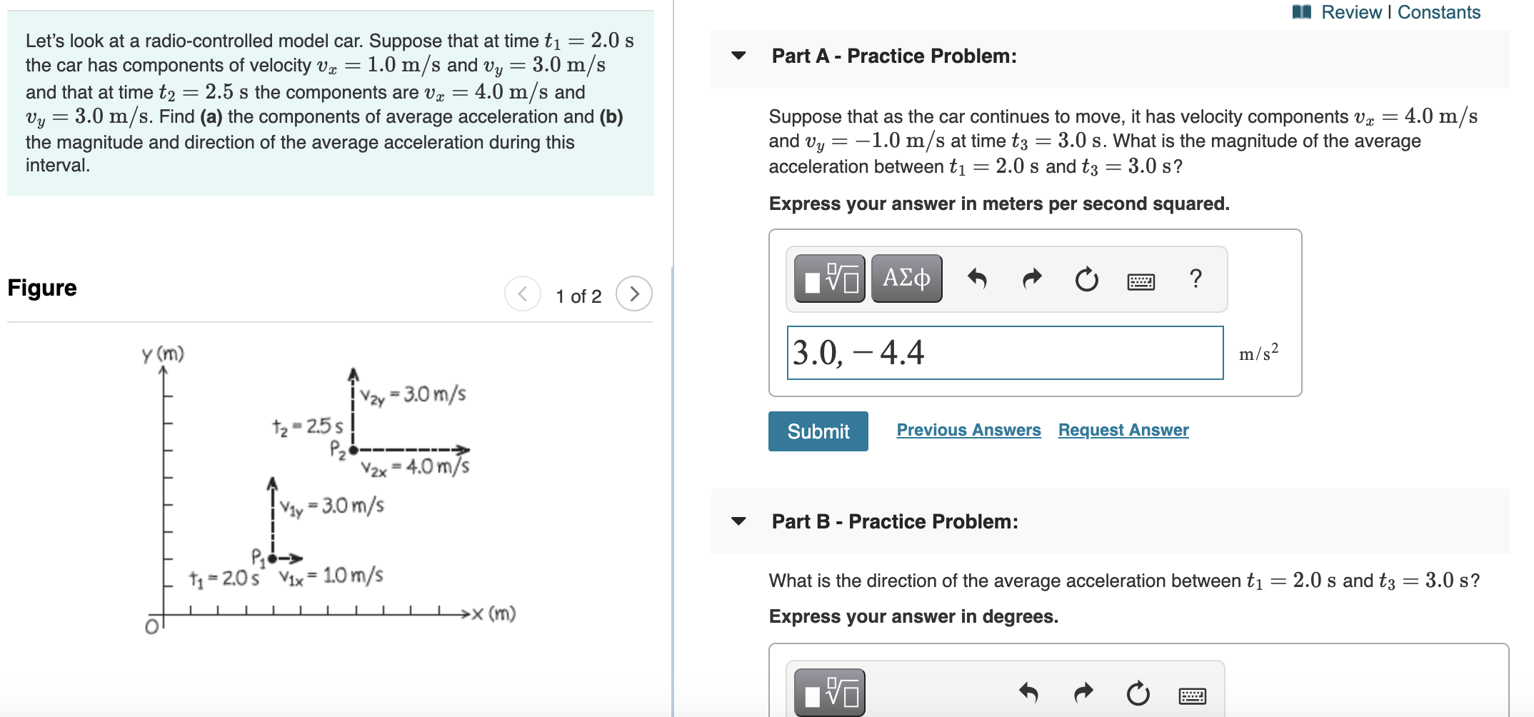 Solved Let’s look at a radio-controlled model car. Suppose | Chegg.com