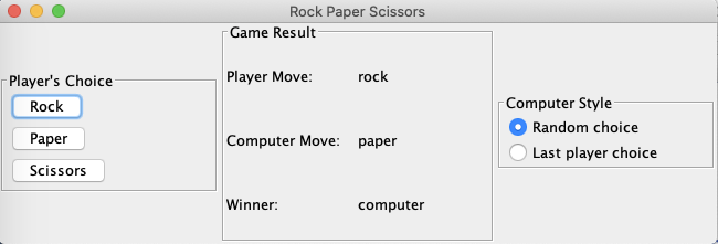 Solved This is JAVA / Please make Rock Paper | Chegg.com