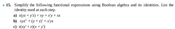 15. Simplify the following functional expressions | Chegg.com 15. Simplify the following functional expressions | Chegg.com